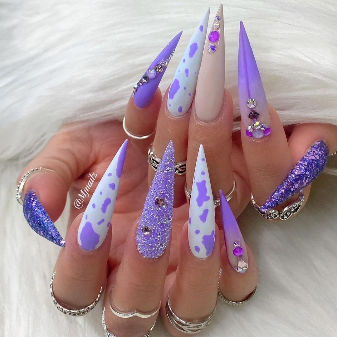 Unhas stiletto: como fazer + 30 inspirações estilosas