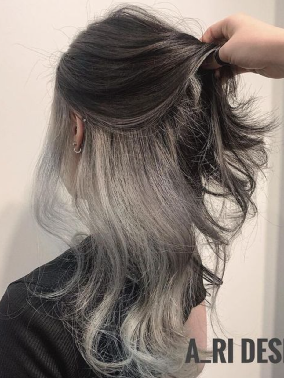 Cabelo pintado na nuca: 40 inspirações lindas de secret hair